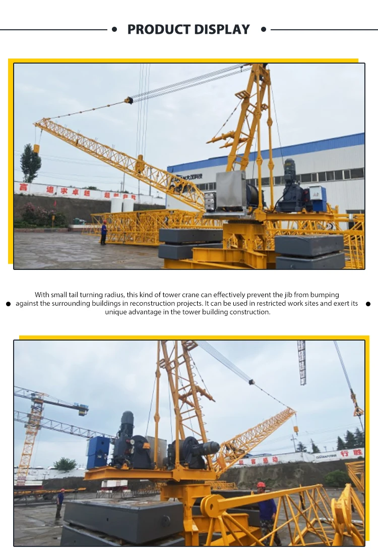 Derrick Tower Crane - Buy Tower Crane Foundation,Crane With Derricking ...
