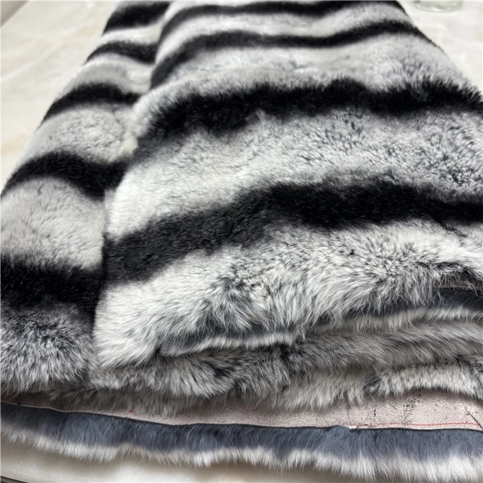Rex Rabbit Pelt Fur Throw Blanket| Alibaba.com