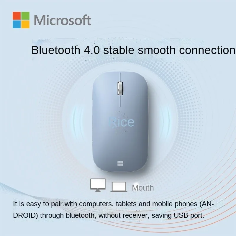 Rechargeable Mini Wireless Mouse Portable Mouse Microsoft Wireless ...
