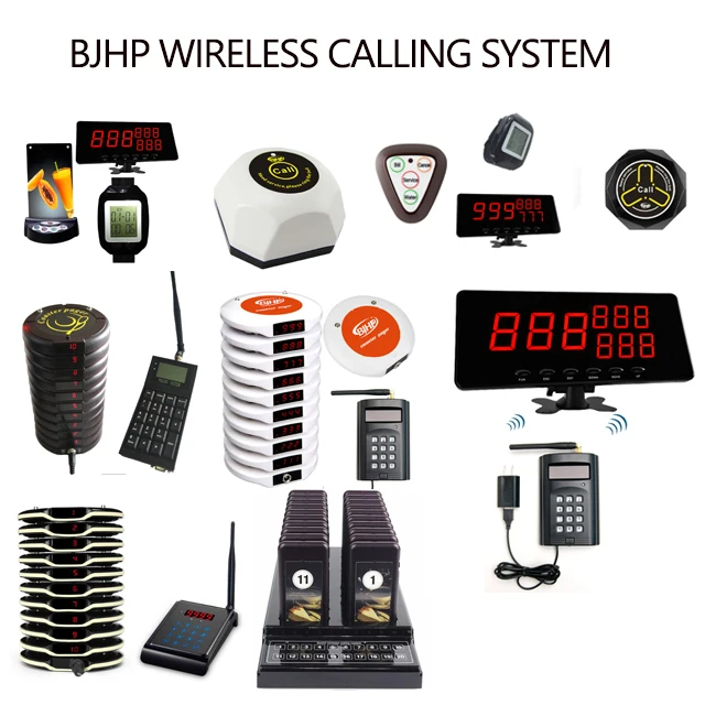 Wireless Restaurant Buzzer - Efficient Table Call Bell