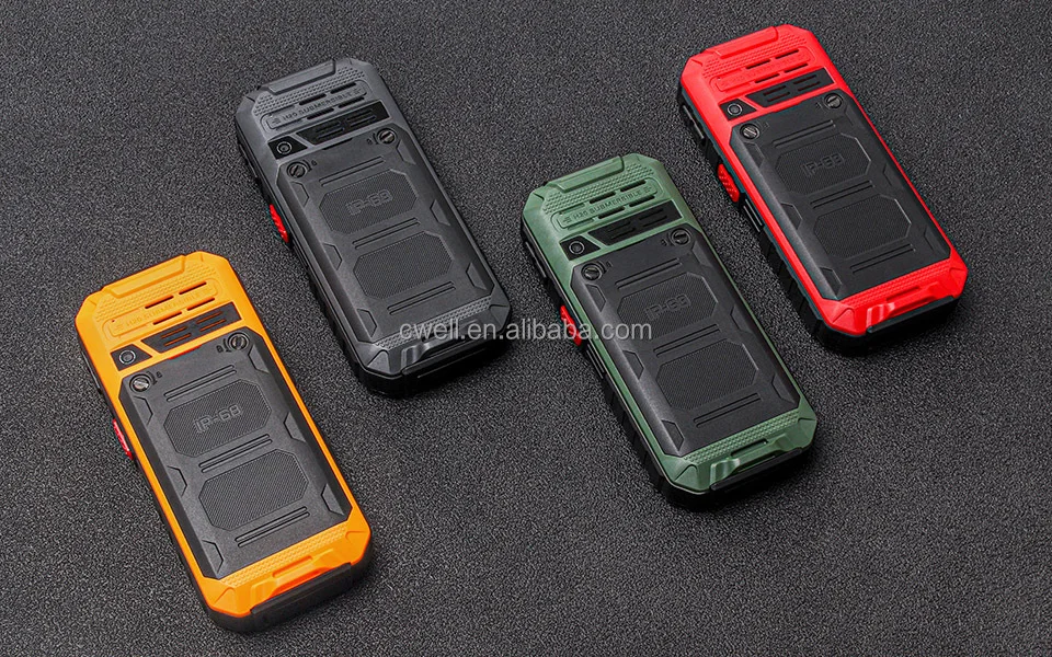 UNIWA S9 - Rugged IP68 Waterproof 4G LTE Phone with Keypad