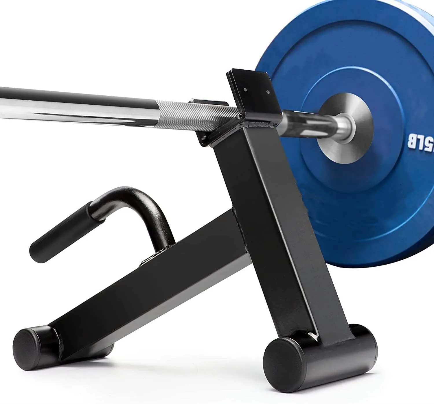 Wellshow Heavy Duty Deadlift Barbell Jack Weight Lifting Barbell Stand ...