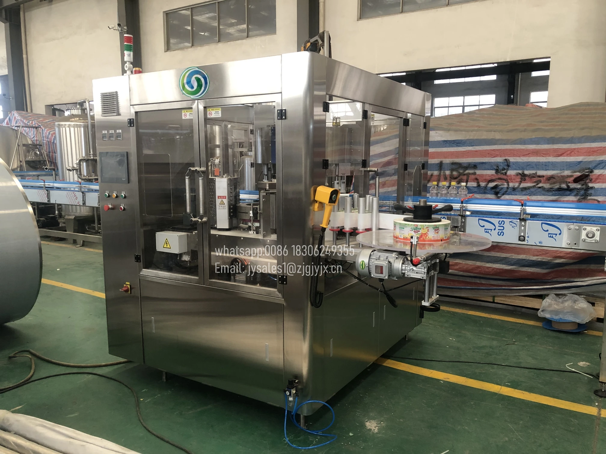 Filler Water Bottles And Labeling Packing Machine,Water Refilling ...