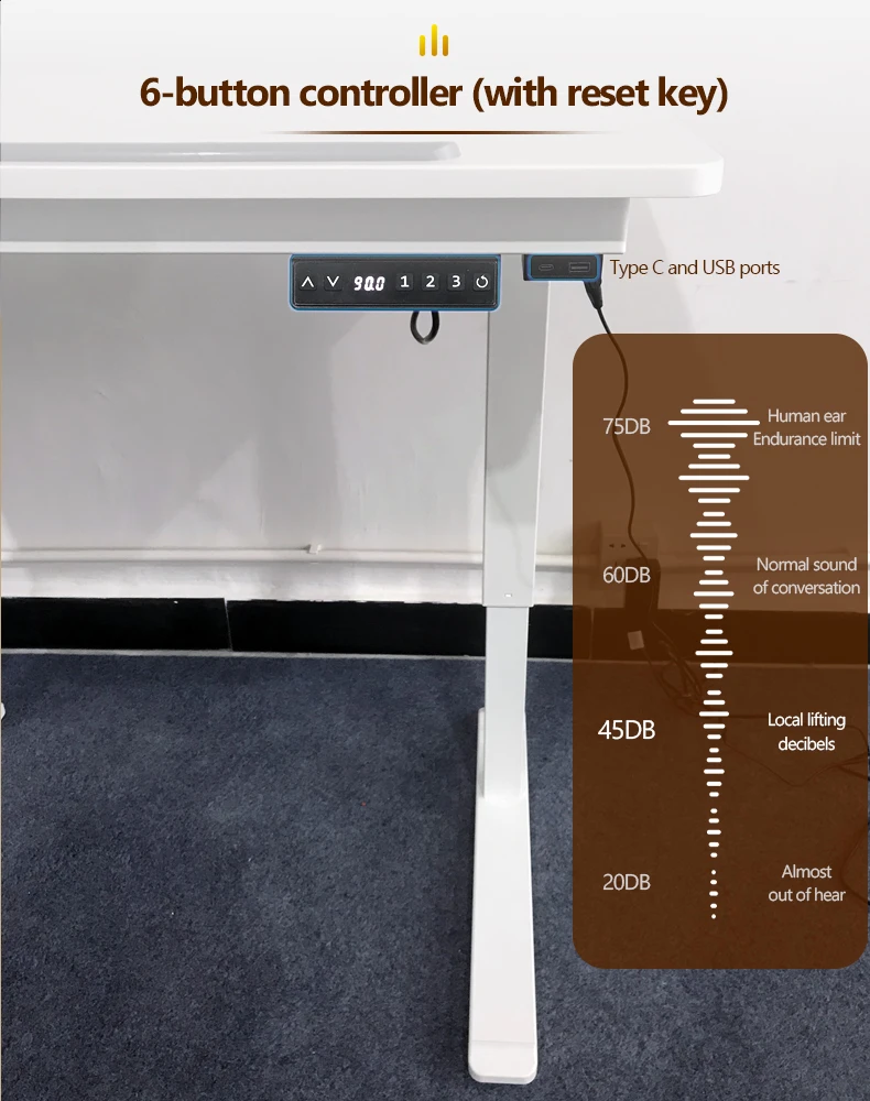 Ergonomic and Adjustable Student Desk - Smart Study Table