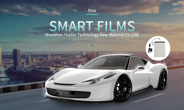 Smart Tint Film for Car - Black Pdlc Privacy & Heat Insulation