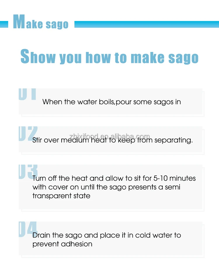 Thailand White Sago Seed Tapioca Pearl Palm Atarch Supplier Mango ...