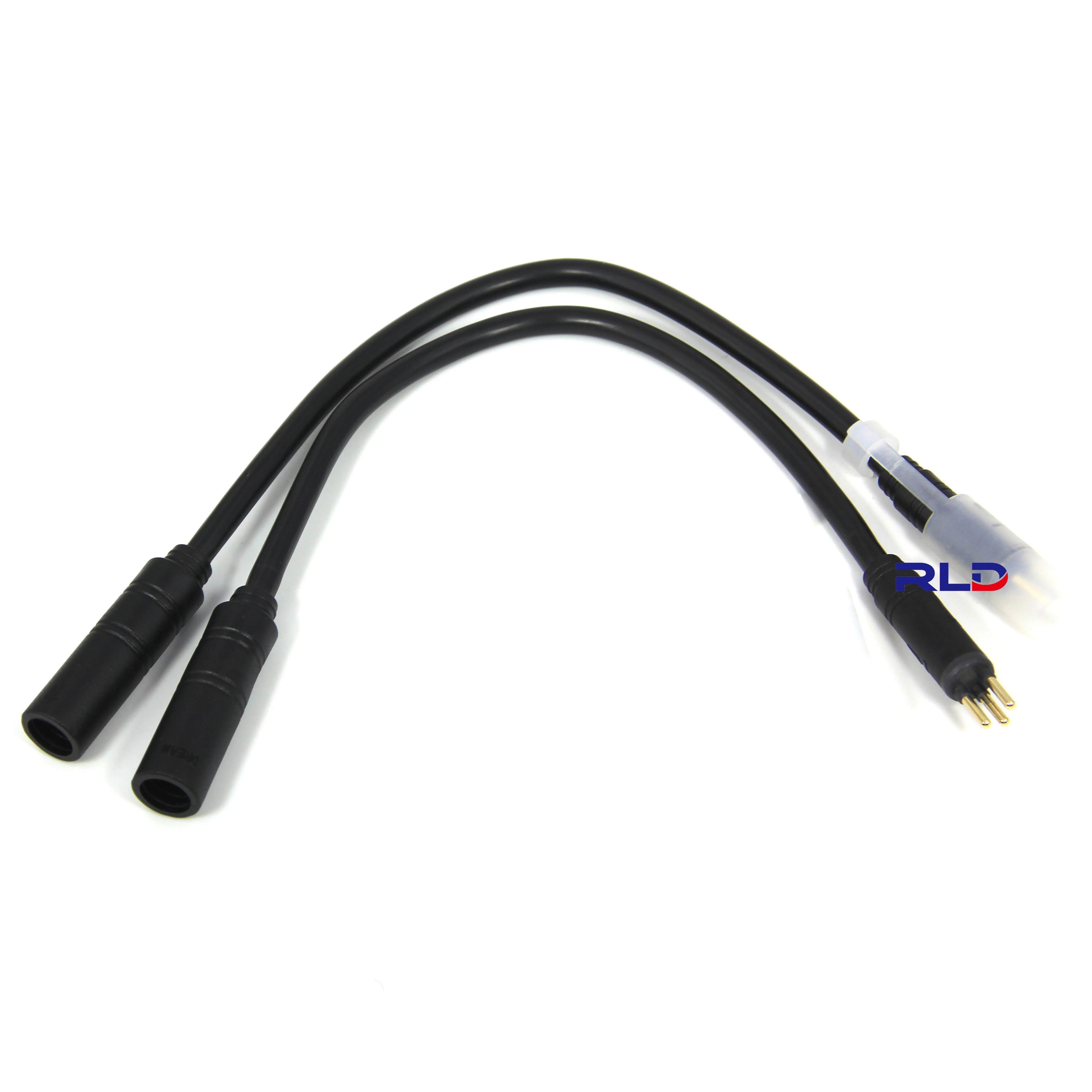 Waterproof Motor Wire Connector 3+6 Pin IP67 Power Brass