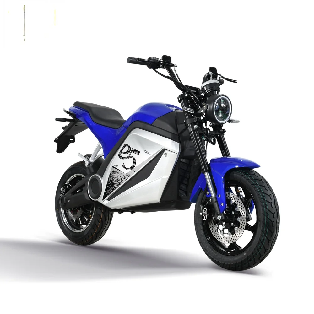 17inch Racing Electric Motorcycle E5 Speed 70kmh to 150kmh Electric ...