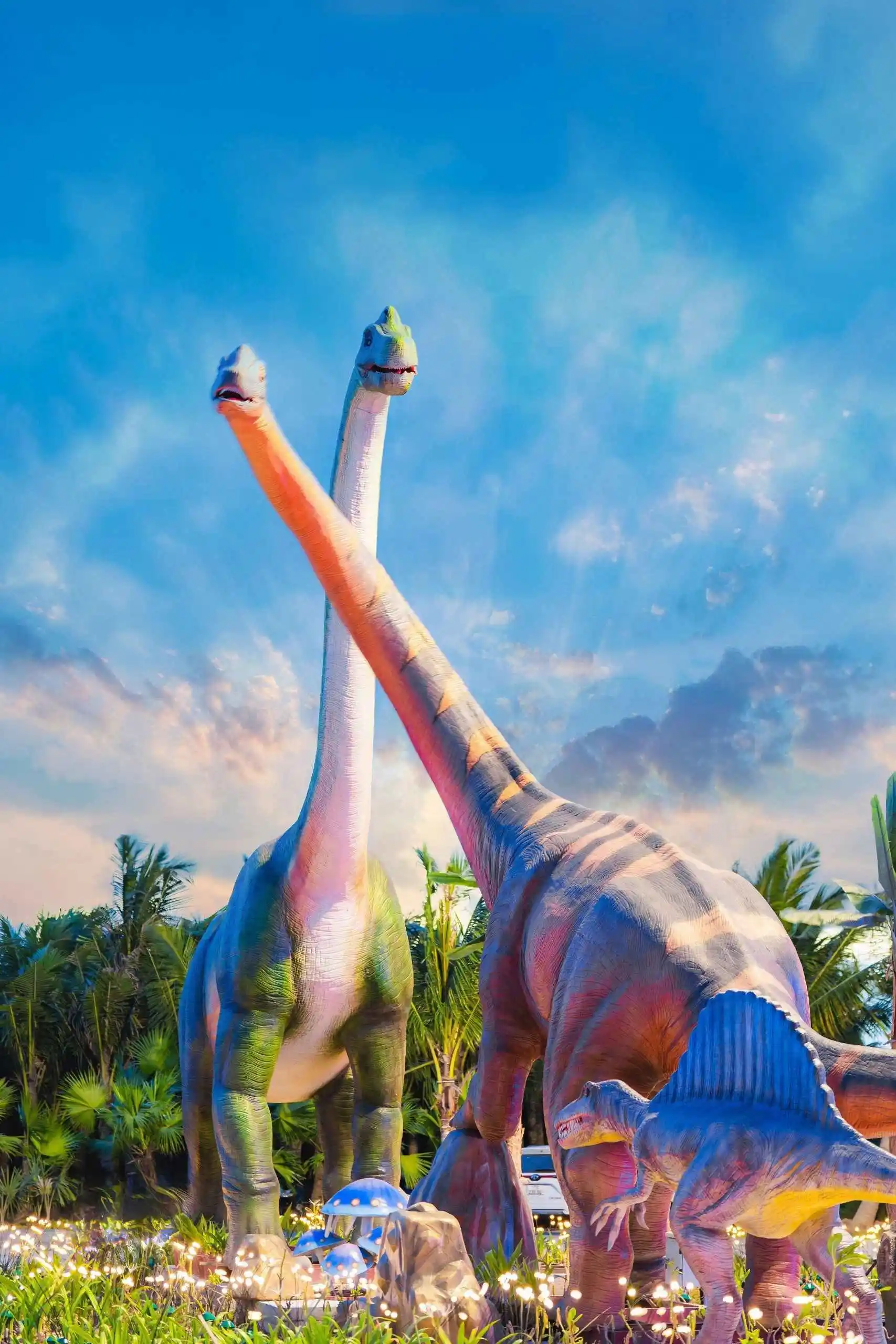 Jungle Electric Roaring Movable Bespoke Dinosaurs Allosaurus