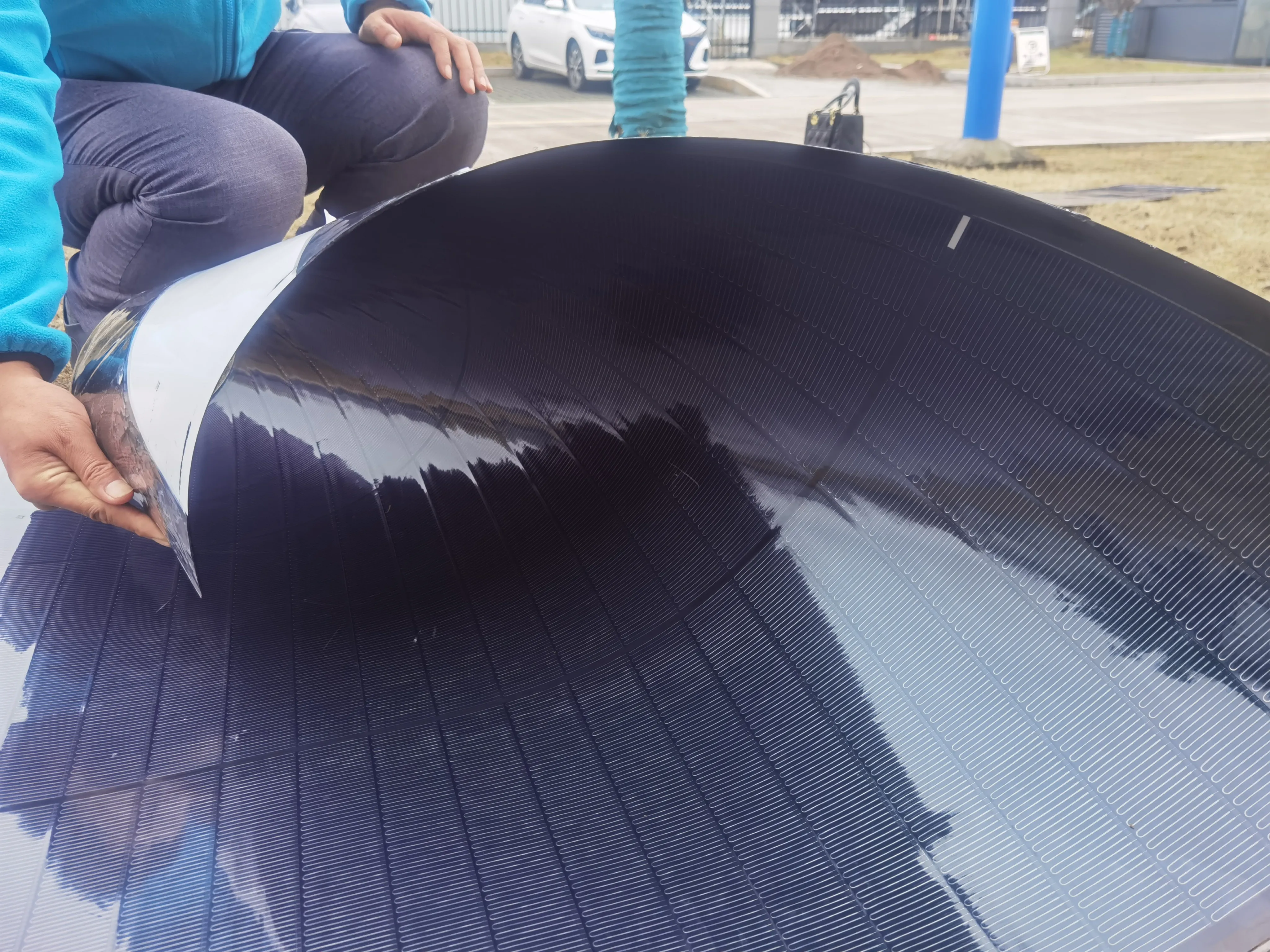 115w To 125w Flex Film Full Flexible Cigs Solar Panels Portable Thin ...