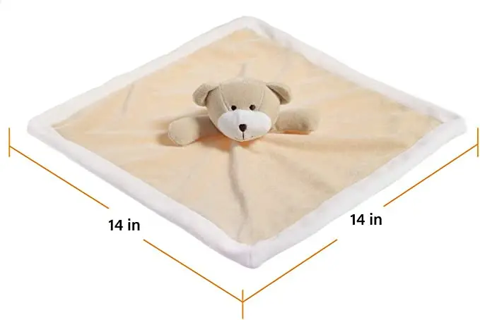 Custom Snuggle Plush Teddy Bear - Security Blanket