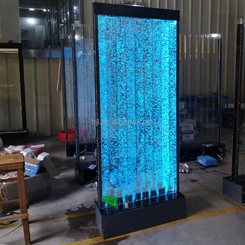 Customized Office Lobby Design - Bubble Water Wall Panel