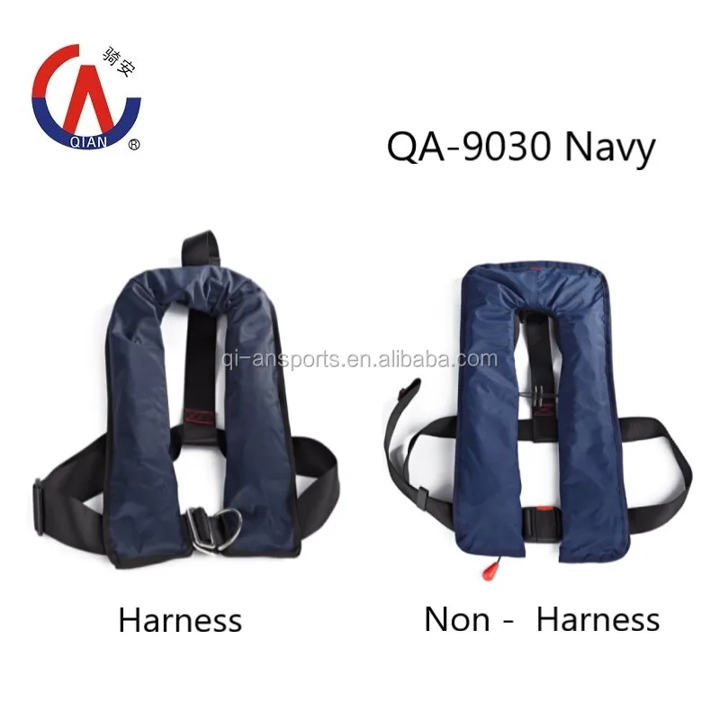 Marine Lifesaving Inflatable Pfd Survival Buoyancy Lifejacket Vest - Qa ...