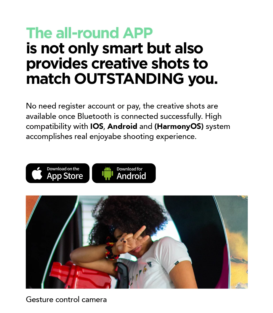 Smart X Pro 3-Axis Gimbal Stabilizer - Stable Action Videos