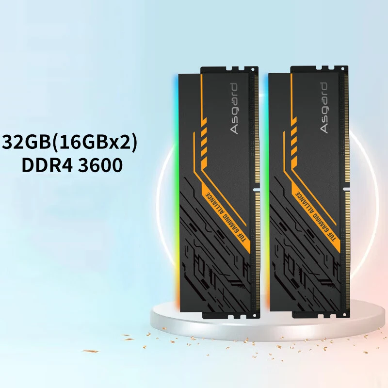 Asgard RAM Desktop Computer Memory Stick - DDR4 16G 3600mhz