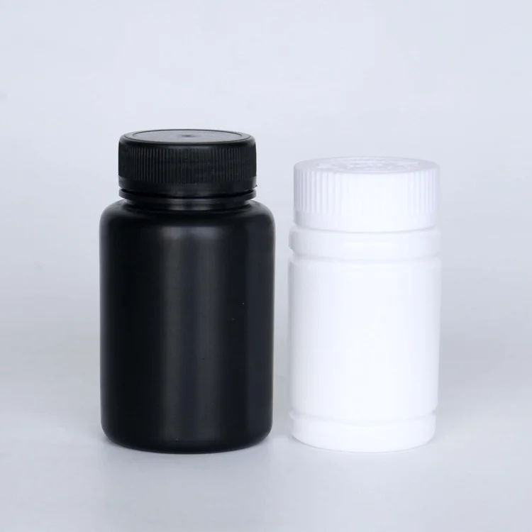 Pill Bottle Black And White