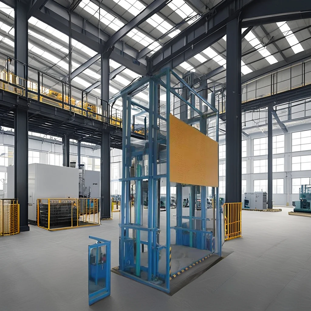 Freight Elevator Hydraulic Lifting Platform Factory Large Tonnage ...