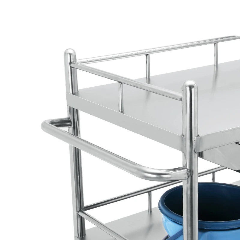 Medical Full Stainless Steel Surgical Instrument Hospital Trolley - Buy ...