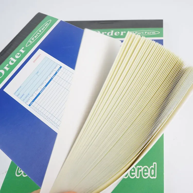 Custom Printable Order Receipt Invoice Carbonless Copy Paper Ordering ...