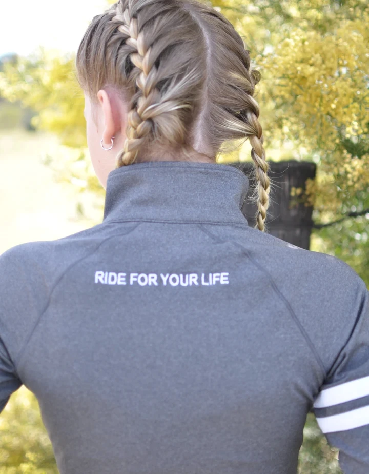 Equestrian Base Layer Long Sleeves Riding Tops Racing Show Shirt Quick ...