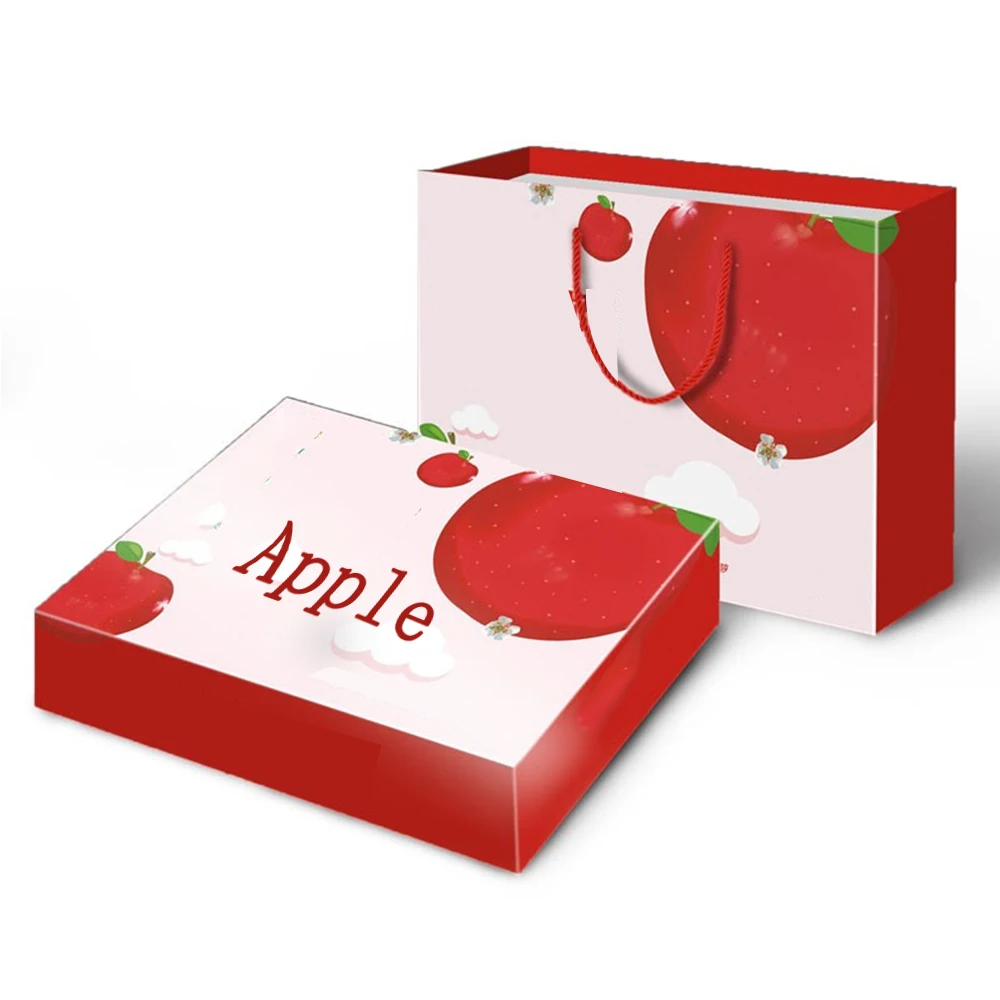 Universal Fruit Gift Box Empty Box Customization Magnet High-end Apple ...