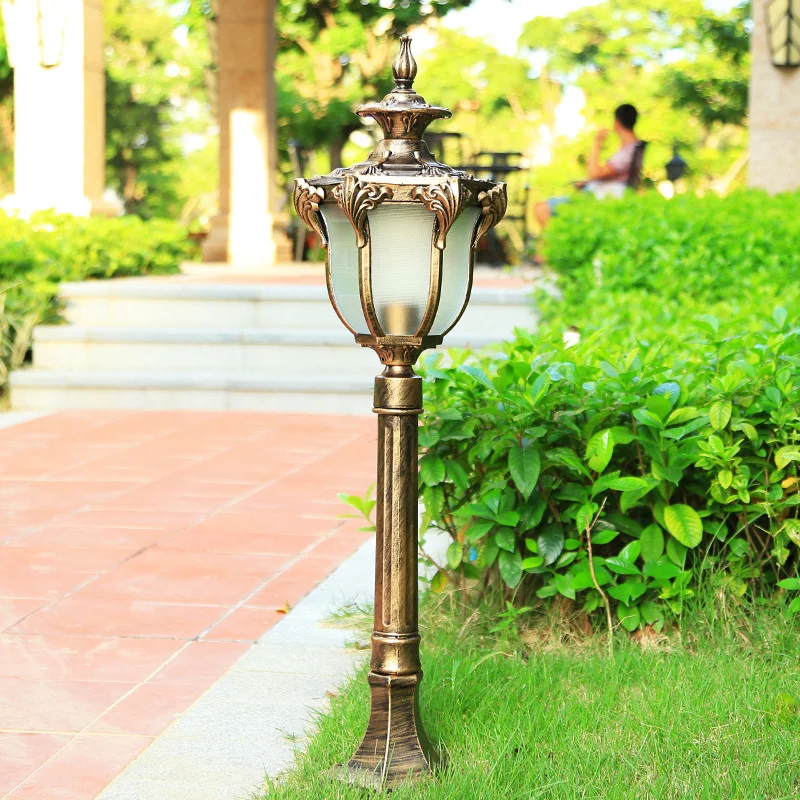 Outdoor Waterproof Gate Lamp Post Head Lighting Aluminum LED Lamps