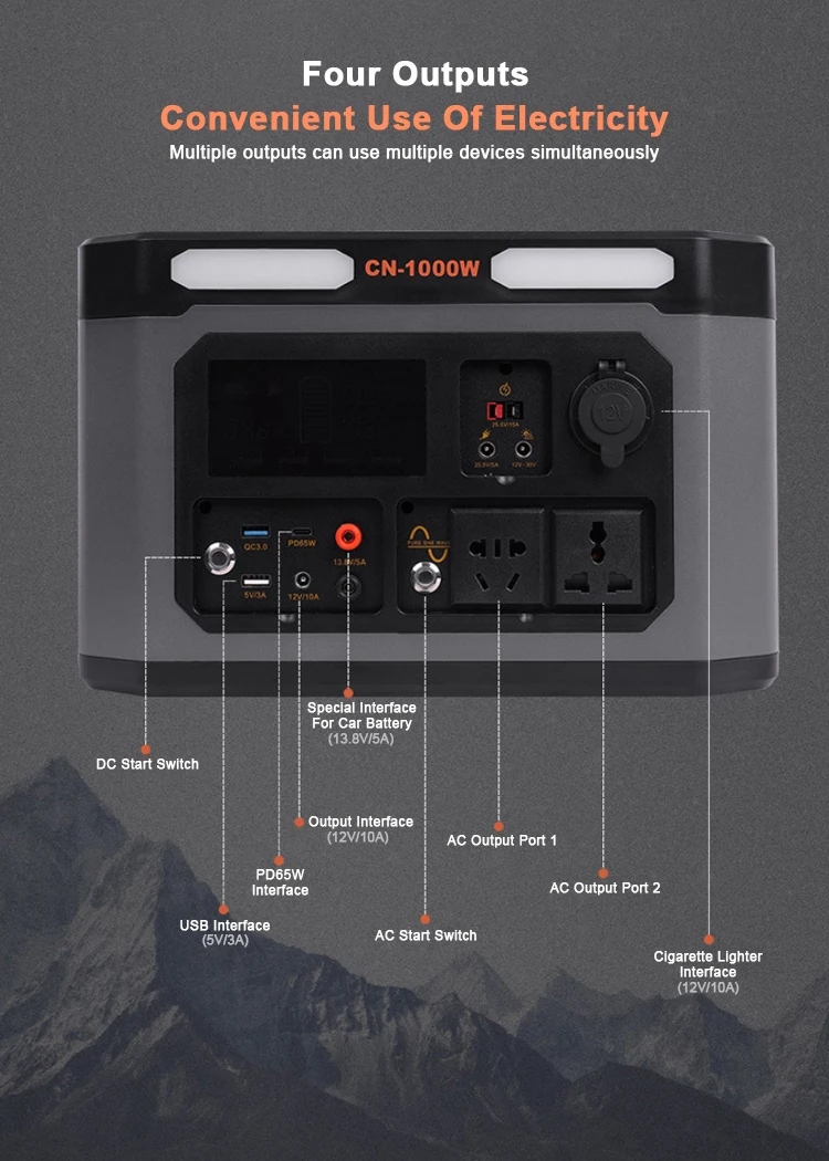 220v/50hz Or Ac110v 60hz 300w 500w Power Station Portable Solar Generator - Buy China Supplier ...