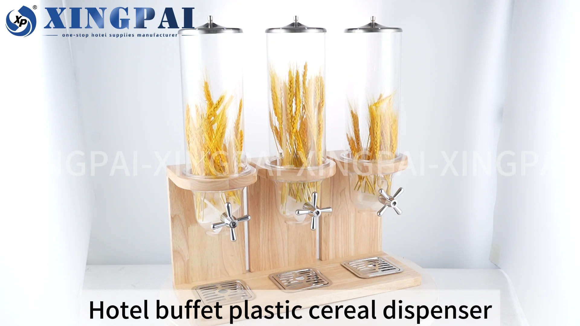 Xingpai Catering Equipment Triple Head Cereal Dispenser Modern High ...