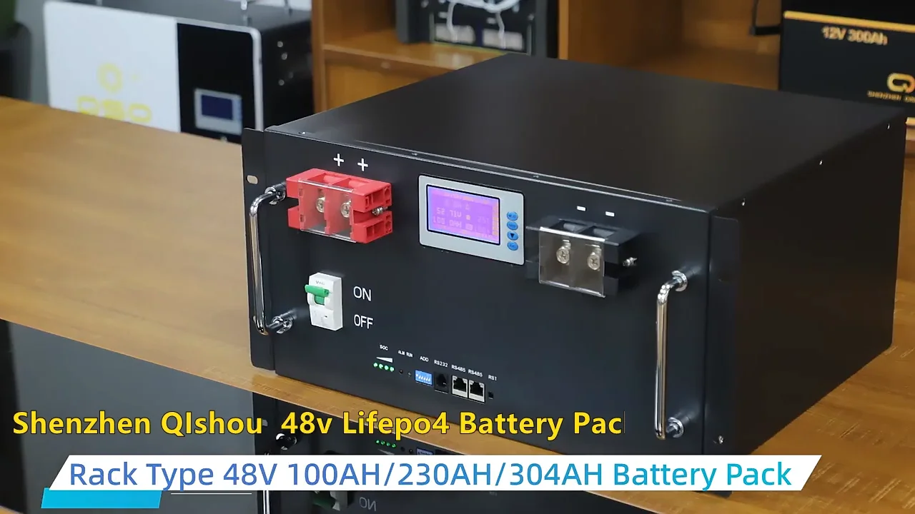 Qishou Deep Cycle 48v100ah 48v200ah 48v300ah Lithium Ion Battery 48v ...