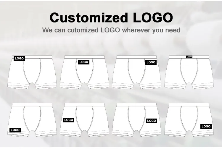 Popular Wholesale Mid-waist Men's Underwear Breathable Comfortable Four ...