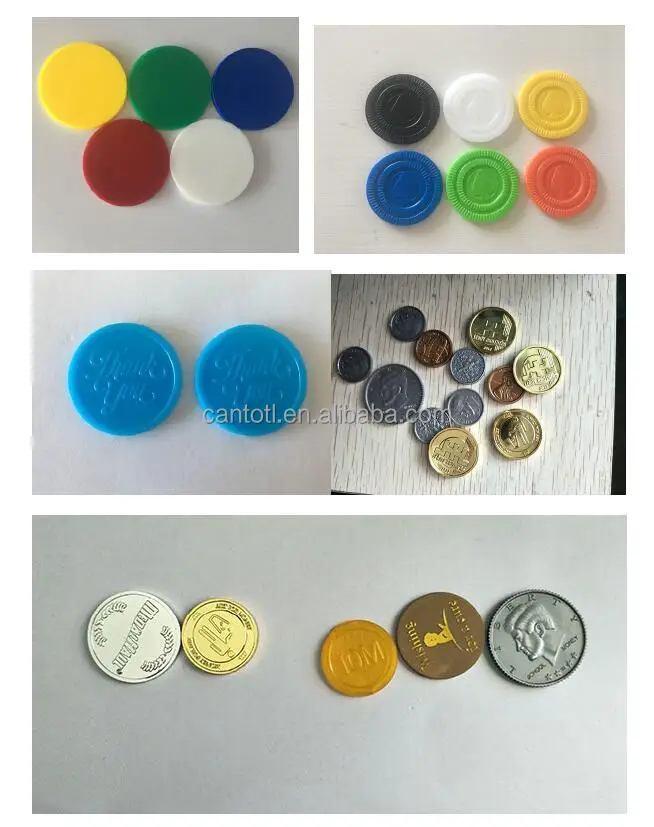 Embossed Customized Colorful Plastic Learning Counters Mini Poker Chips ...