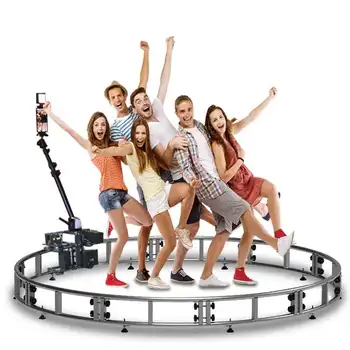 Portable Rotating Camera Track Video Booth Bullet Time Trackstar Circle ...