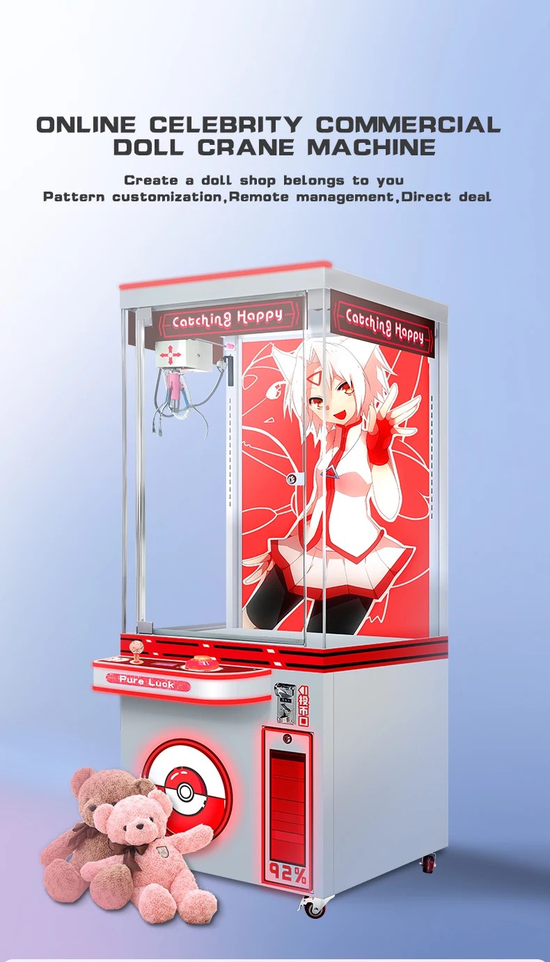 Vendlife Vending Machine Brands Indoor Doll Crane Claw Machine Gift ...