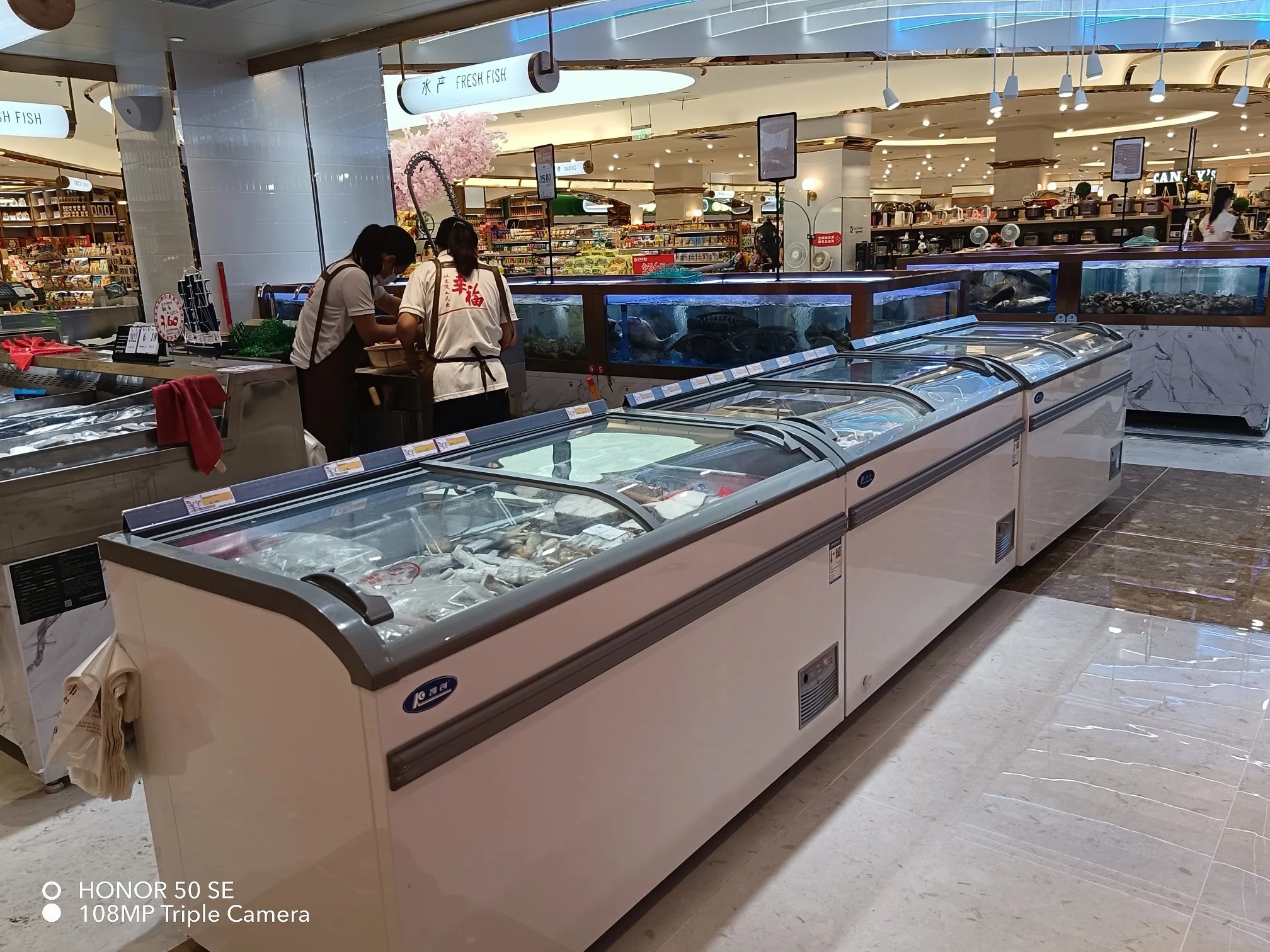 Curved Chest Island Freezers Deep Chest Glass Freezers Curved Sliding ...