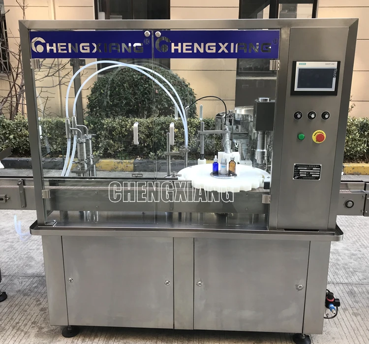 Customized Tincture Oil Filling Capping Labelling Machine Tincture ...