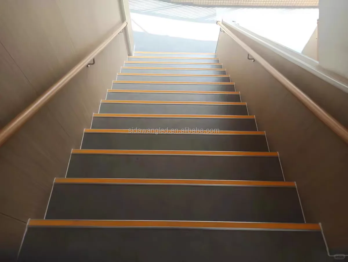 SDW070A Tile Stair Nosing with Led Channel Step Nose Guard Molding ...