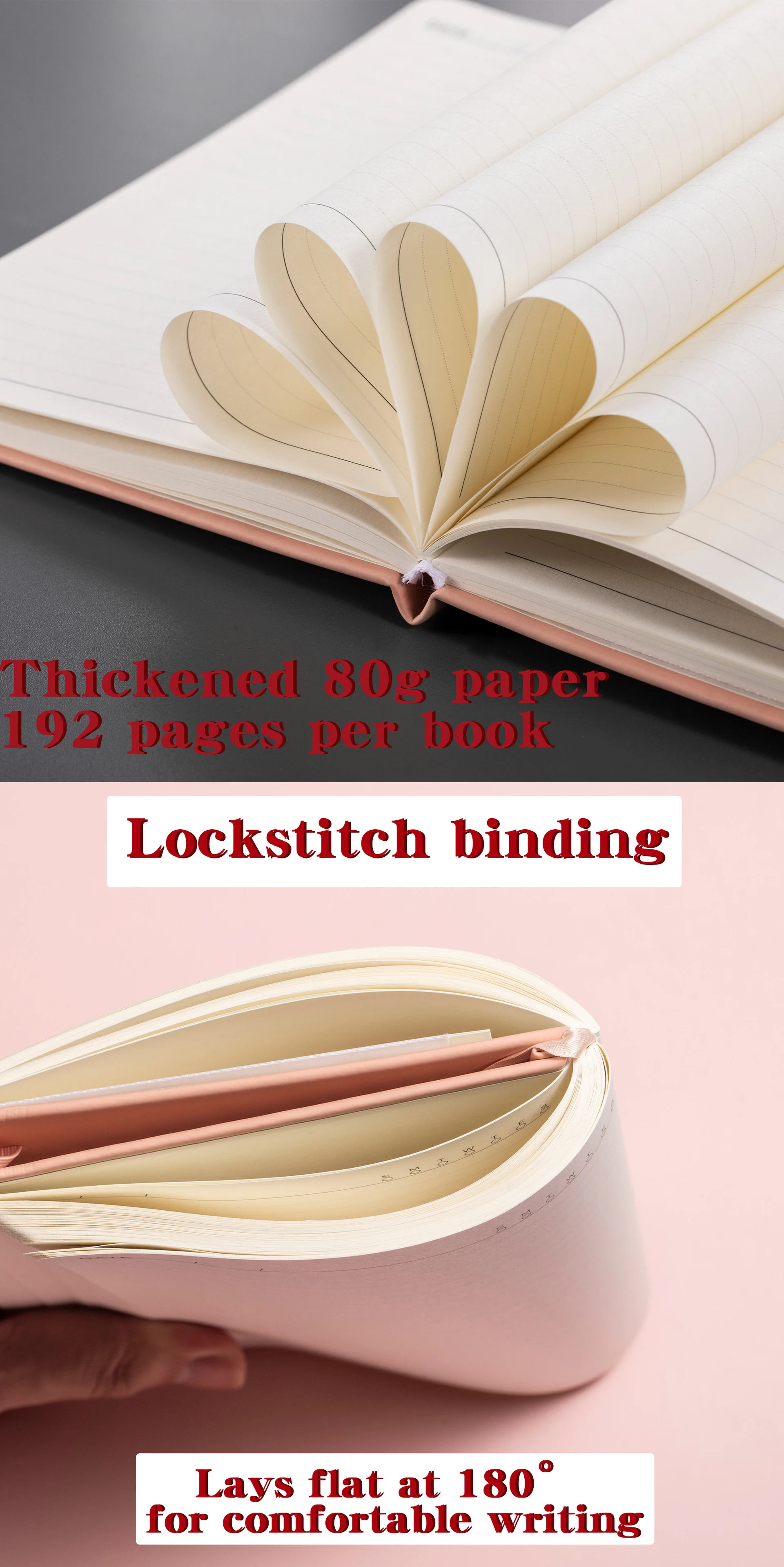 10 Colors A6 A5 Business Journal Notebook - Thickened Paper