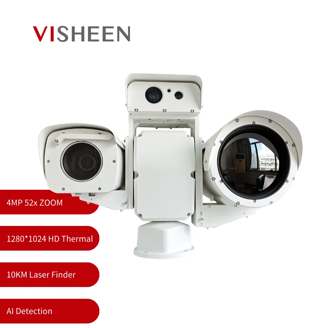 Visheen Defender Pro P60c Outdoor 4mp Long Range Bispectral Lwir Hd ...