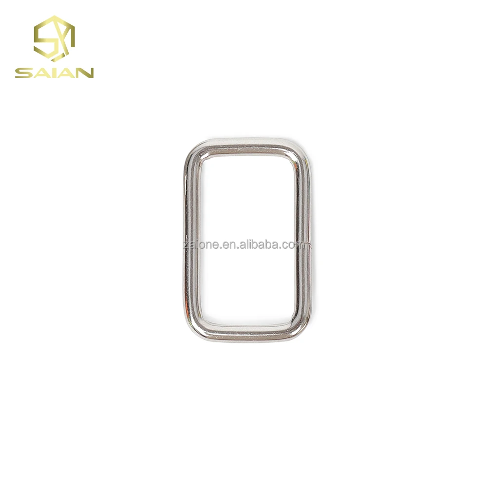 Heavy Duty Metal Ring Buckle Webbing Belts Rectangle Buckle Ring Square ...