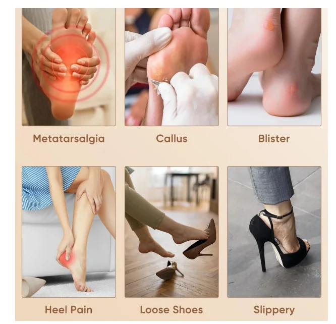 Hydrocolloid Invisible Anti Abrasion Heel Patch Foot Patch Back Heel ...