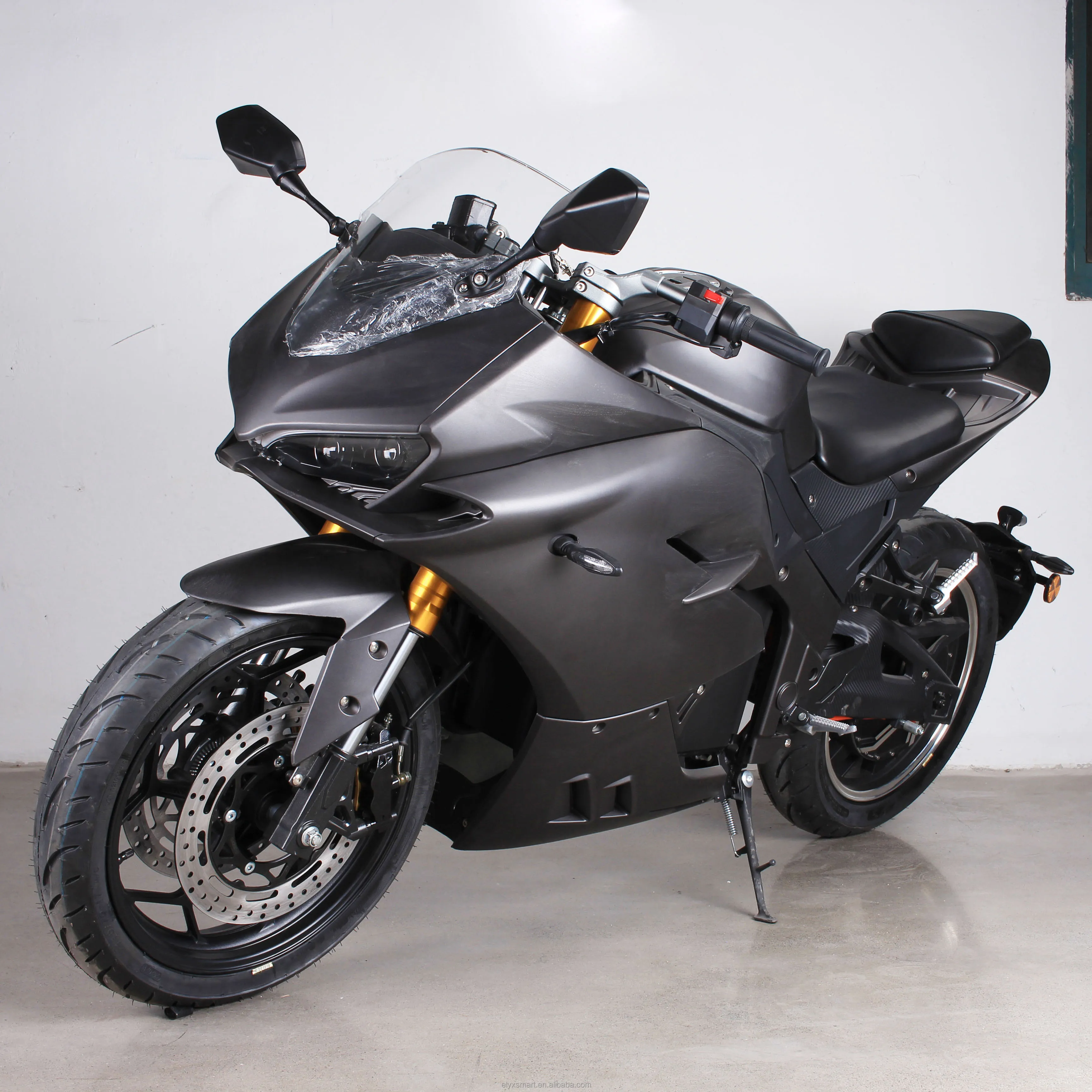 GLE OEM Motor Cycle 75KMH Fast Motor Bike 5000W 6000W Sports Bike ...