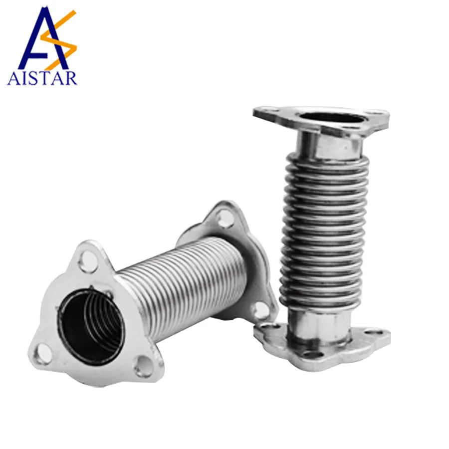 Fuel Dispenser 1.5 Inch 30cm Stainless Steel Corrugated Pipe /Bellows ...