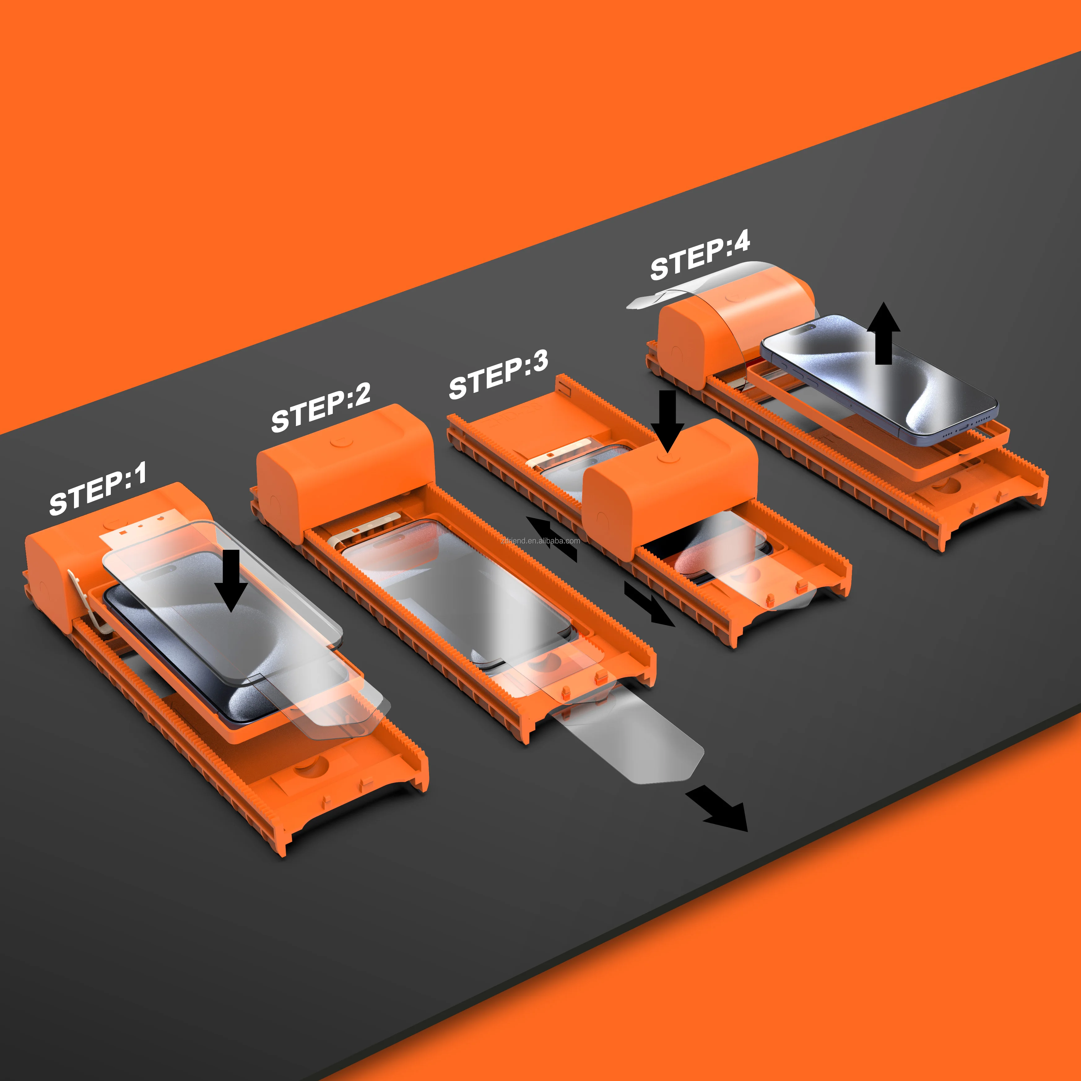 Automatic Dust Removal Easy APP - Tempered Glass Protectors