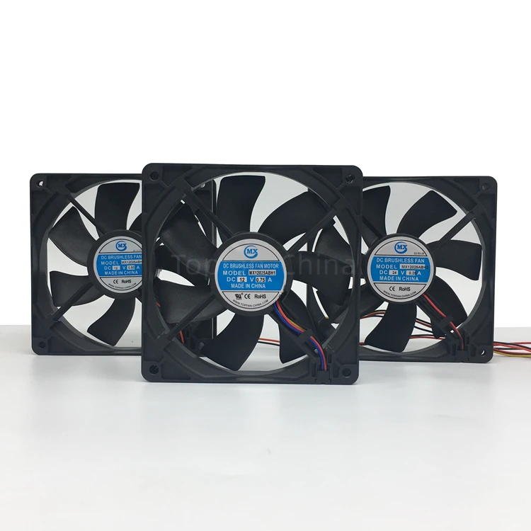 9RA1212G4001 Speed Control IP68 120x25mm 12V Air Purifier Fan