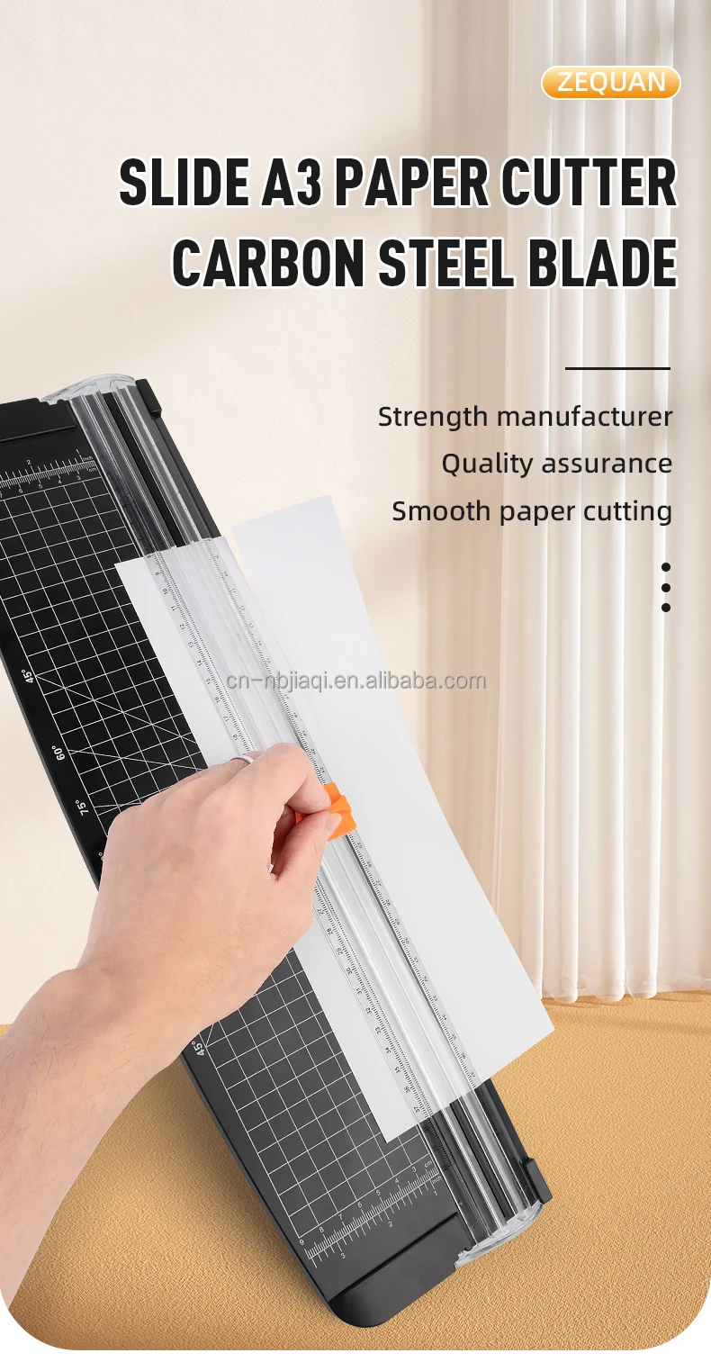 A3 Desktop Paper Slicer Cutter - Manual Guillotine Knife