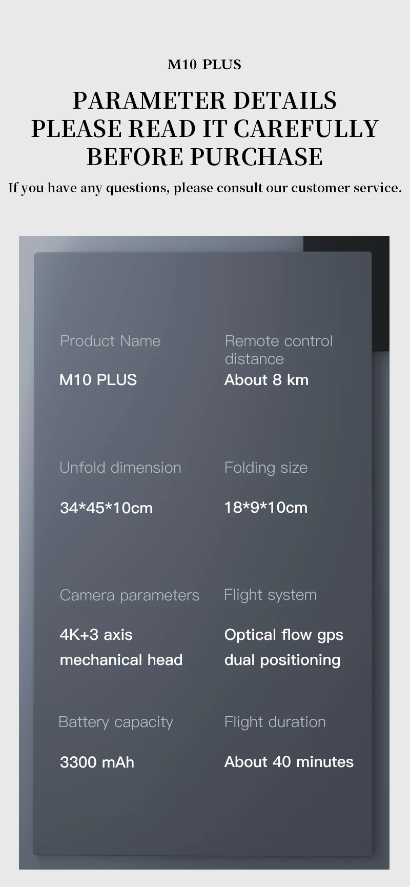 M10 Hd 4k Dual Camera Drone,Intelligent Lidar Obstacle Avoidance,Gps ...