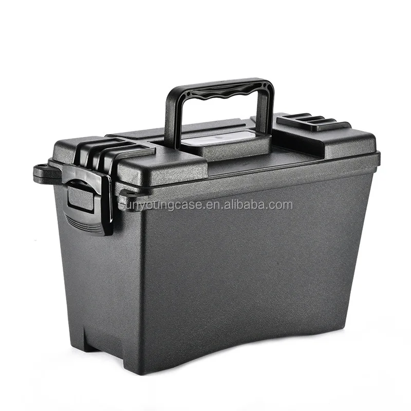 Waterproof Fireproof Plastic Ammo Case Bullet Box 290*140*190mm/380*190 ...