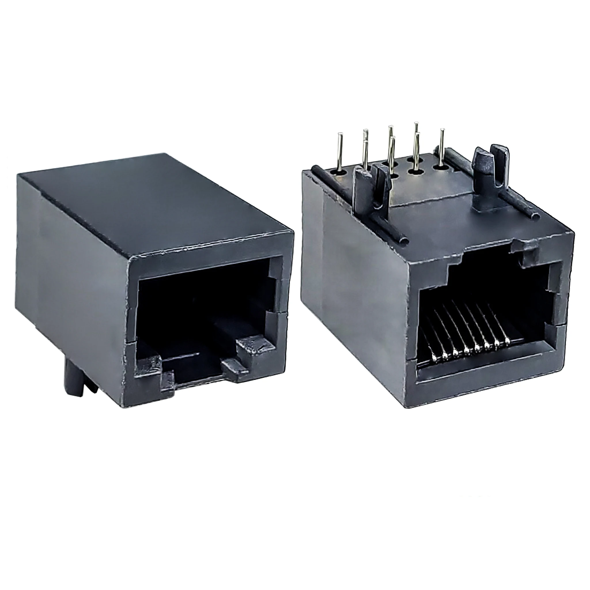 Rj45 Connector 5921 Non Lamp Fully Plastic 8p8c Round Pin Socket ...