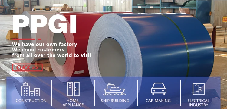 Promotion Ppgi Color Coated Coil Prepainted Galvanized Ppgi 0.4*1000mm ...