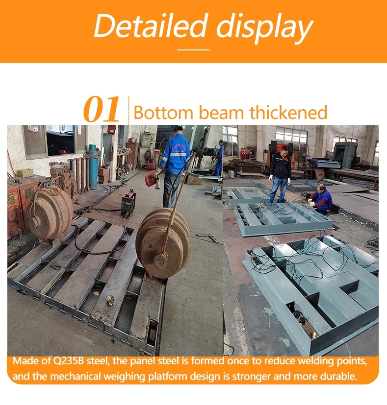 Customized Stainless Steel Floor Scale For Food Contact Level Rust ...